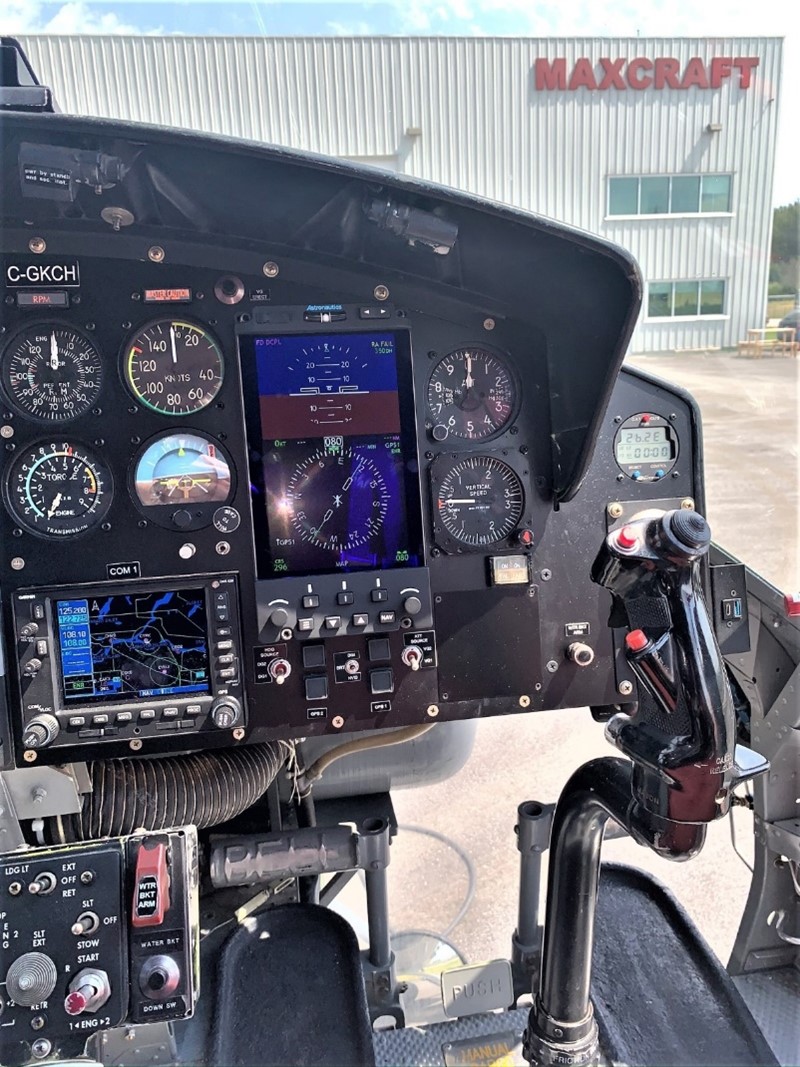 Groundbreaking Astronautics RoadRunner EFIS Installation in Bell 212 – Maxcraft Avionics