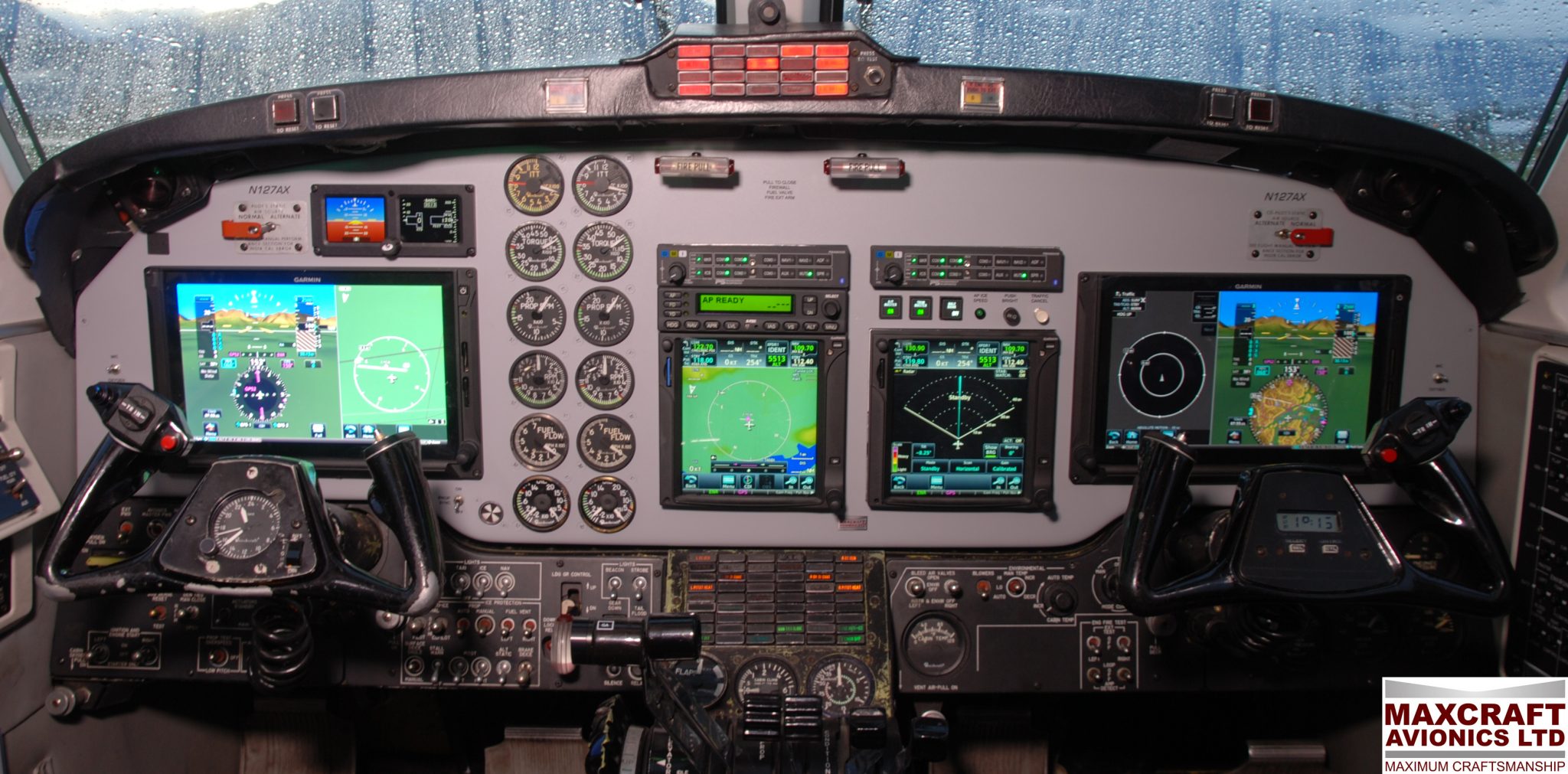 Beech 1900C Garmin G700TXi Glass Cockpit Installation – Maxcraft Avionics