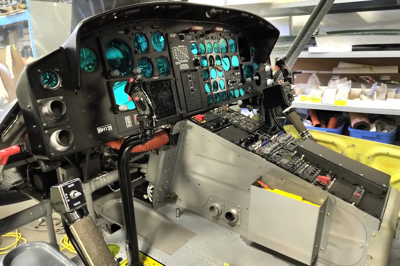 Military Bell 212 Complete Rewire and Overhaul – Maxcraft Avionics